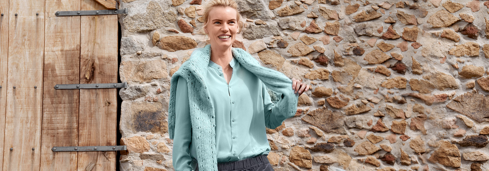 Monochrome Mode Looks - Ton in Ton ist Trend - hessnatur Magazin